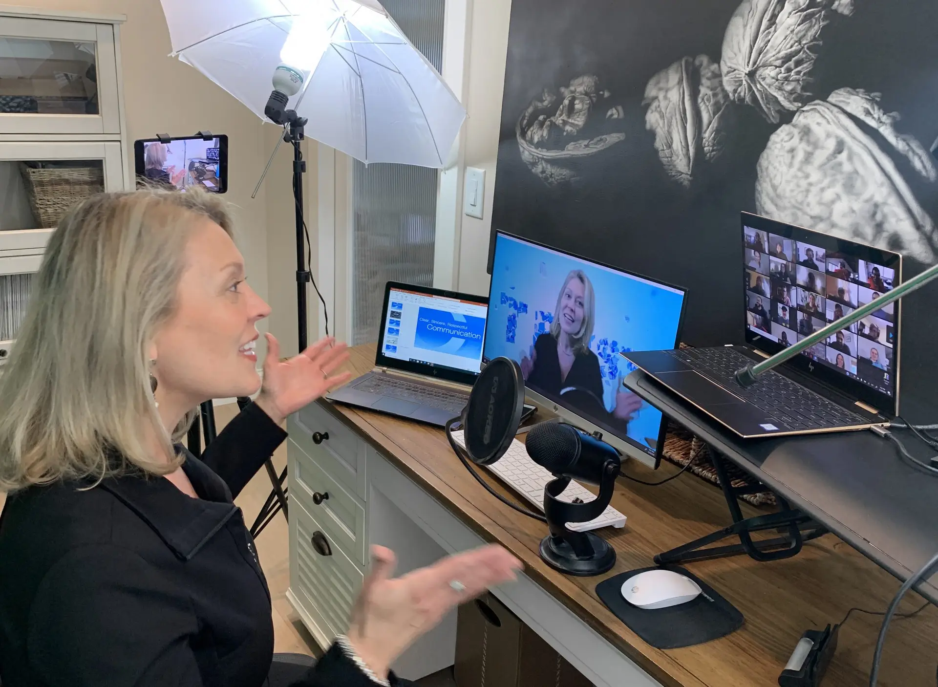 Virtual Keynote Speaker Colette Carlson Shares Virtual Meeting Strategies